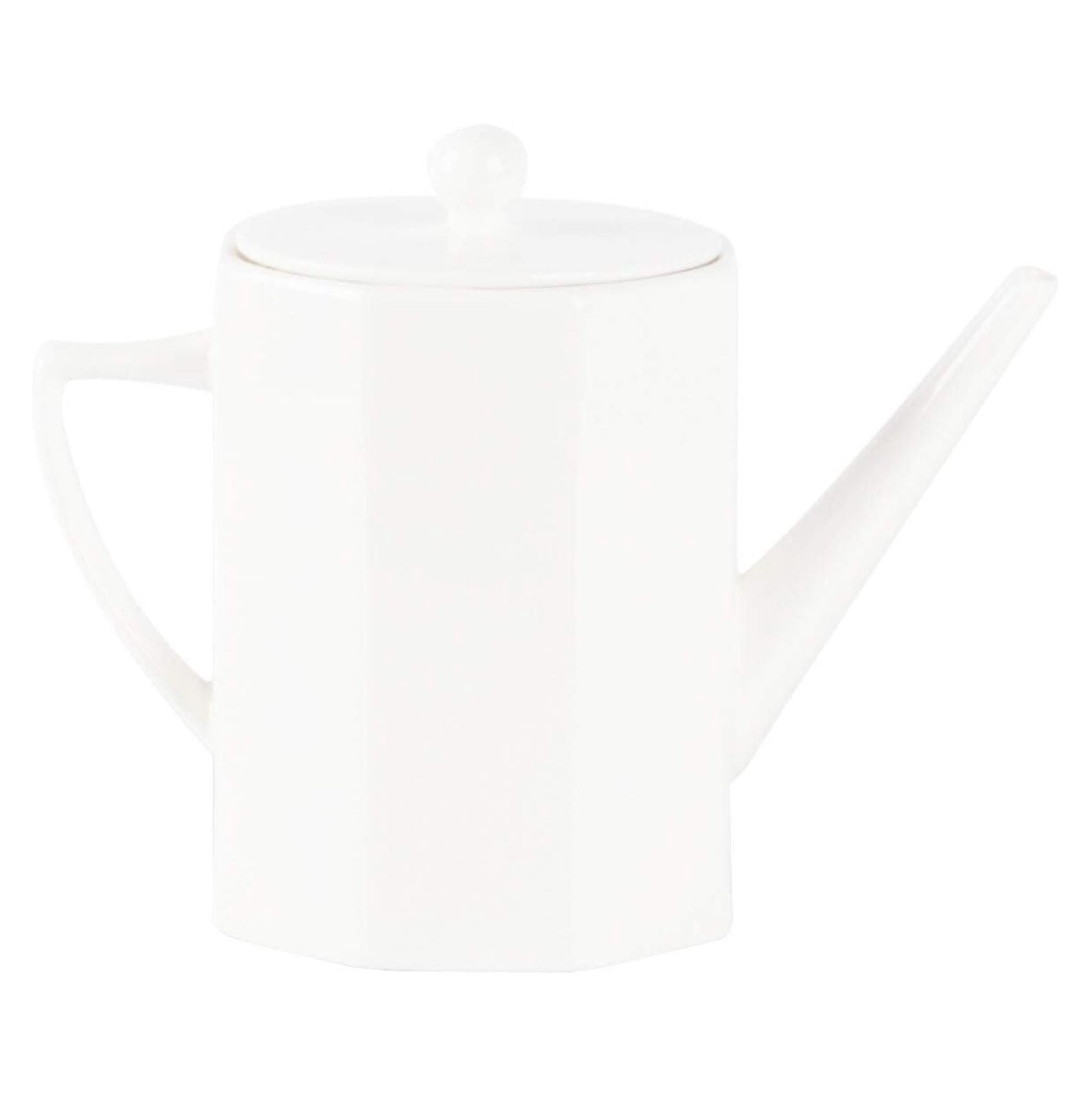 Bone China Cone Shape, Elegance White Coffee Pot 26oz - Walmart.com