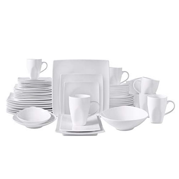 White Square Dinnerware