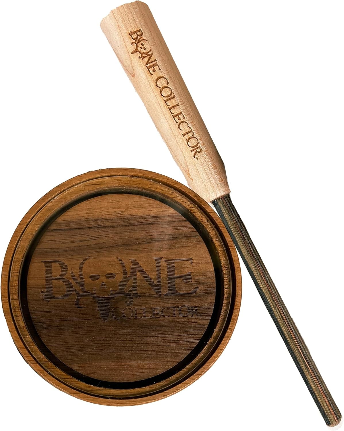 Bone Collector Double Walnut - Series Pot Call - Premium Wood-On-Wood ...