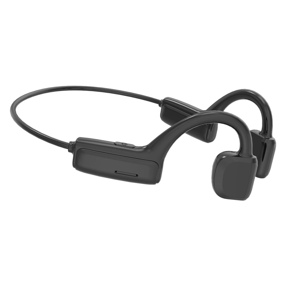 Bone Conduction Concept Bluetooth Headset 5.1 Wireless Ear-mounted ...