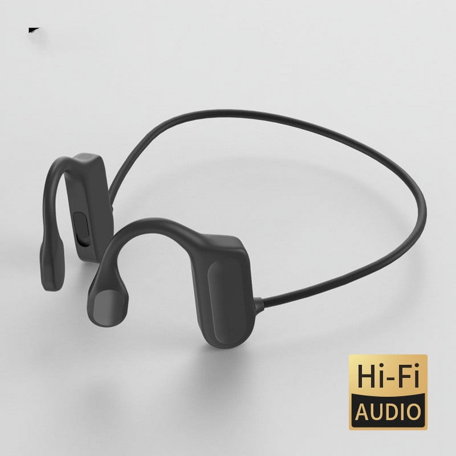 Bone Conduction Concept Bluetooth Headset, Ear-mounted Non-ear Movement ...