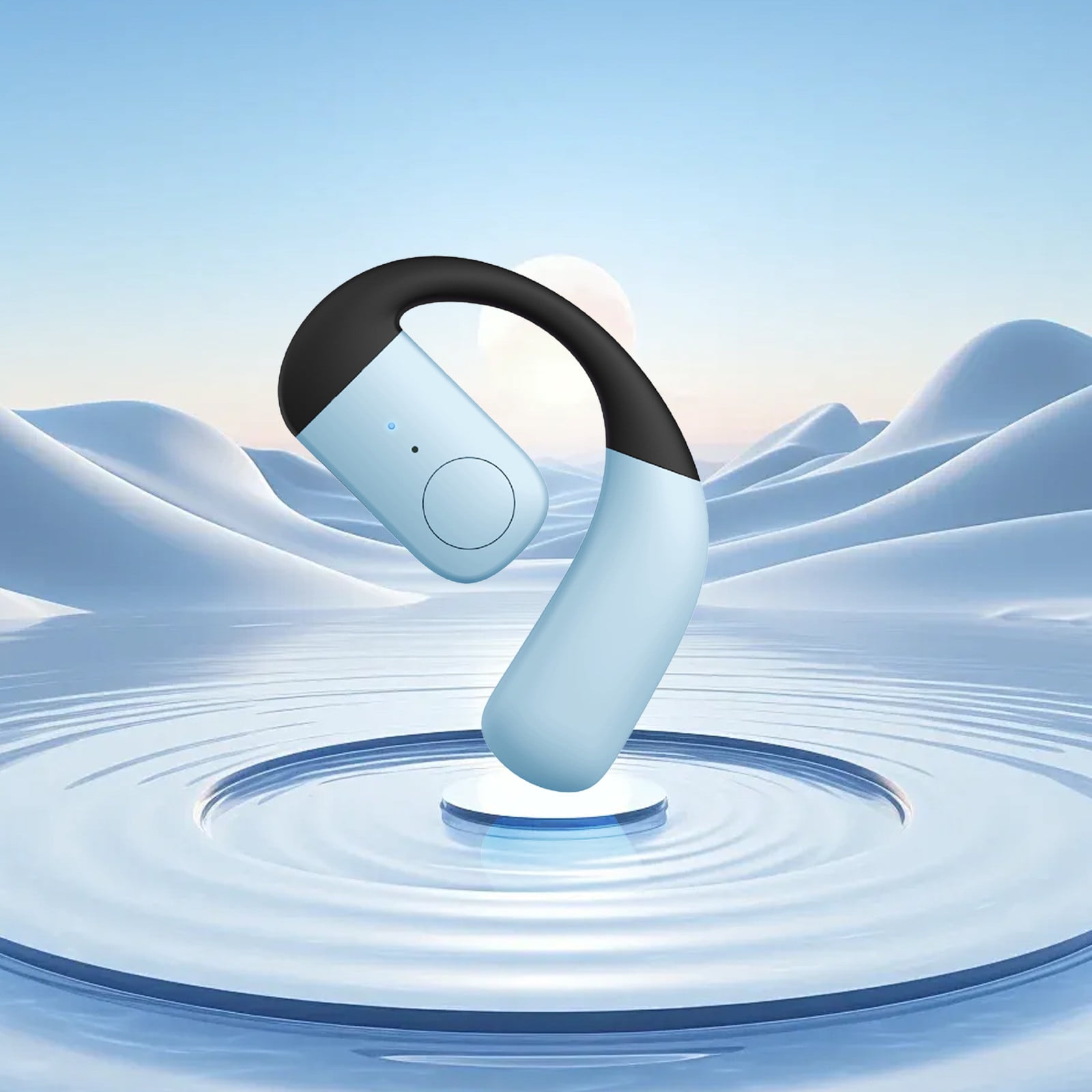 Bone Conduction Headphones, 2025 Upgrade Open-Ear Wireless Bluetooth Workout Headphones with ...