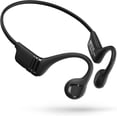 Bone Conduction Headphones, 22g Ultra-Lightweight Open-Ear Sport ...