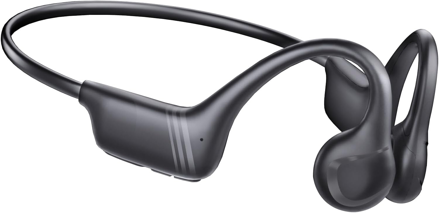 Bone Conduction Headphones Bluetooth 5.4, Open Ear Wireless Headphones ...