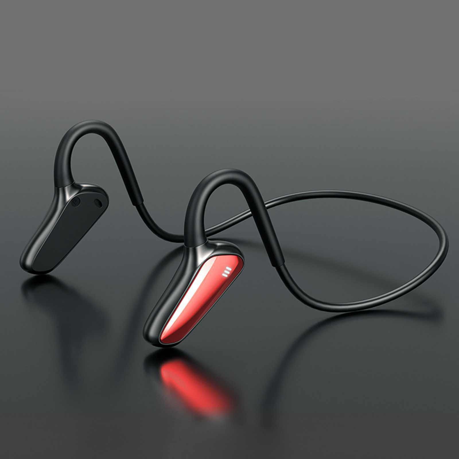 Bone Conduction Headphones Bluetooth Wireless Open Ear Sport Earphones ...