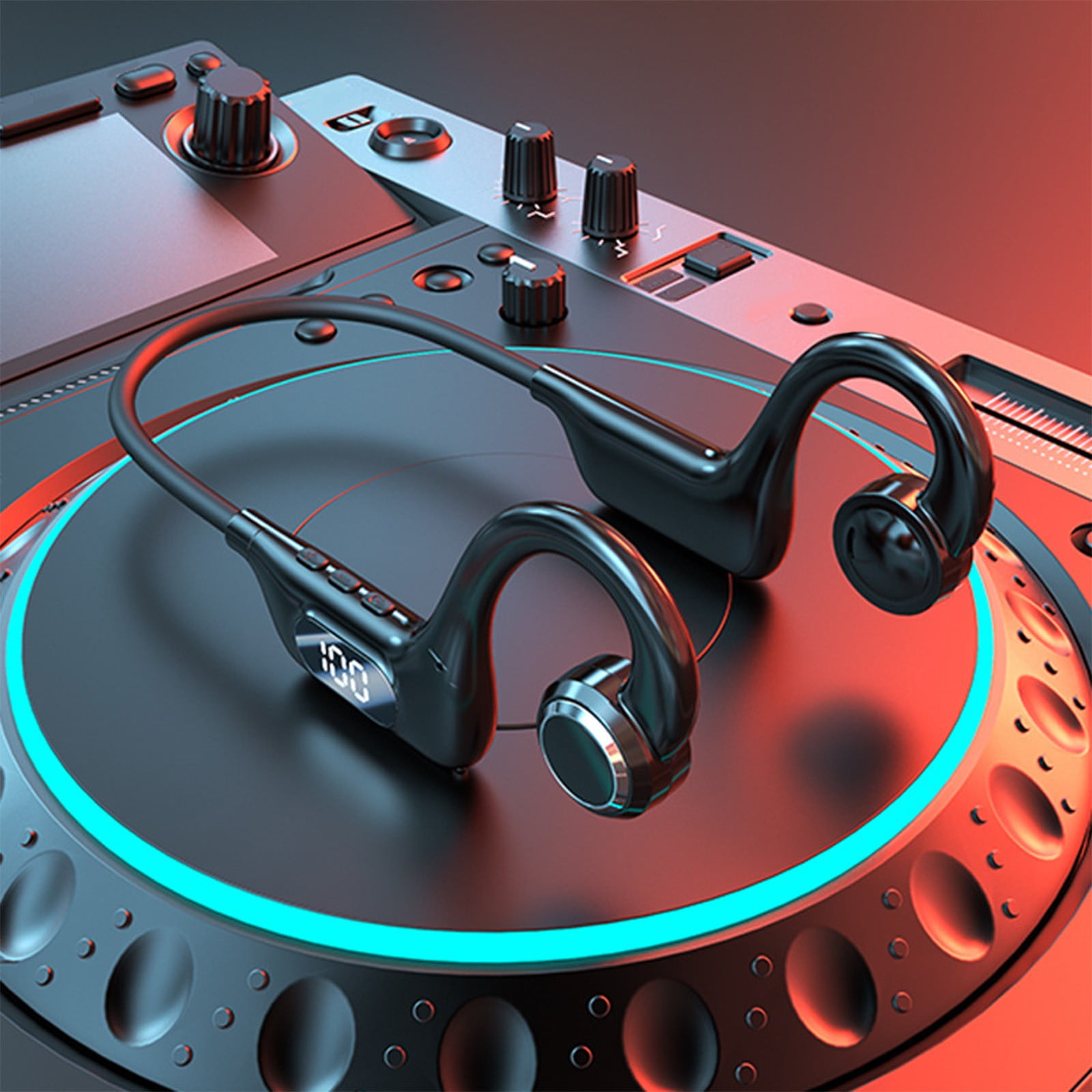 Bone Conduction Headphones Swimming Headphones HiFi High Definition ...