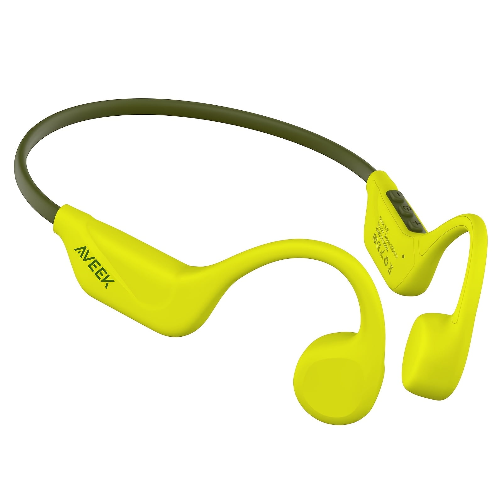 Bone Conduction, Open Ear Headphones Wireless BT5.4 With Mic, Wireless ...