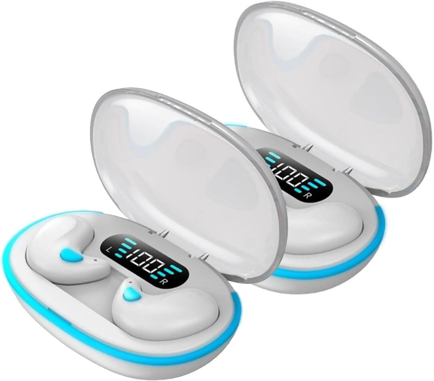 Bone Conduction Sleep Bluetooth Headset, in-Ear 5.3 Wireless Bluetooth ...