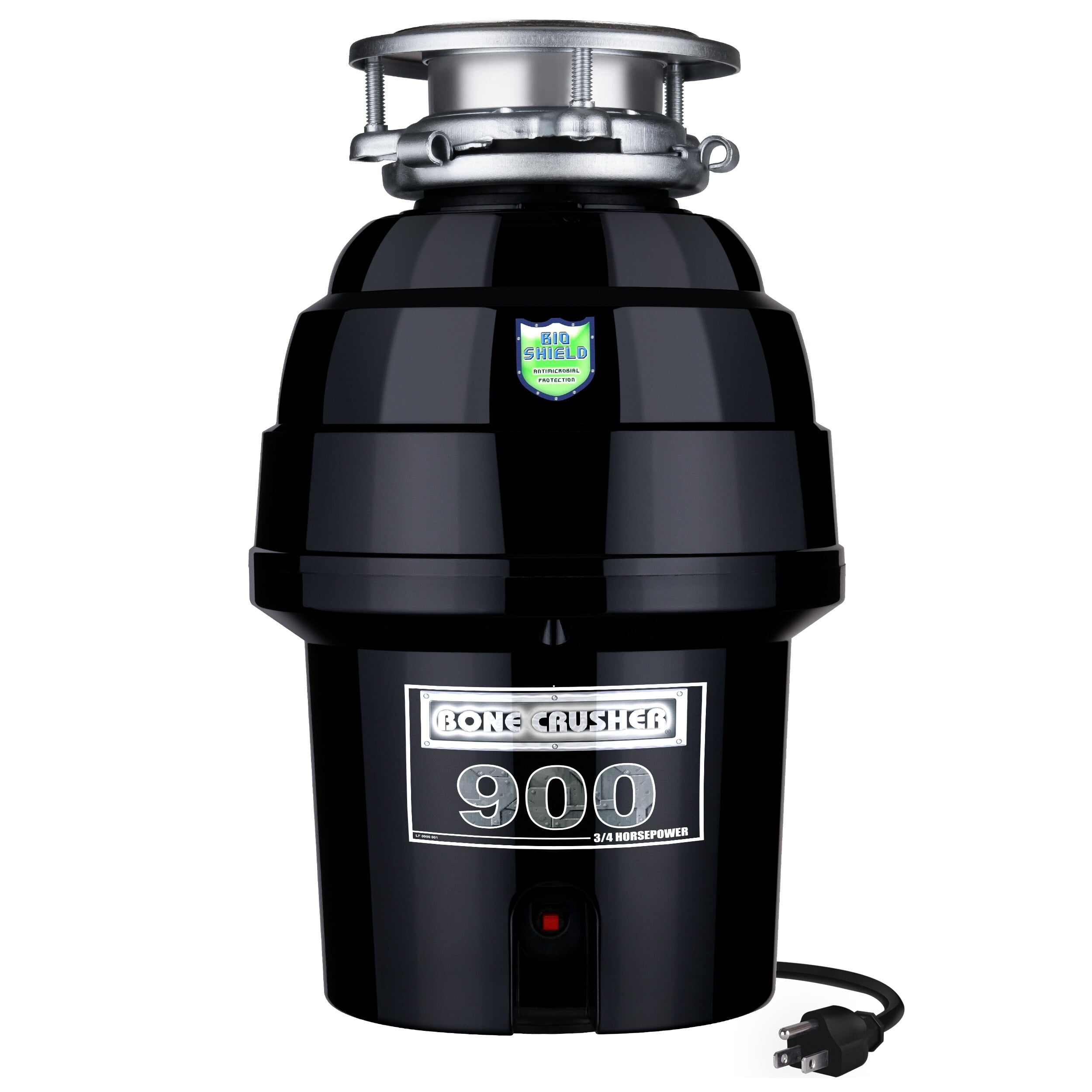 Bone Crusher Continuous Feed Garbage Disposal for Kitchen Sinks Black 3 ...