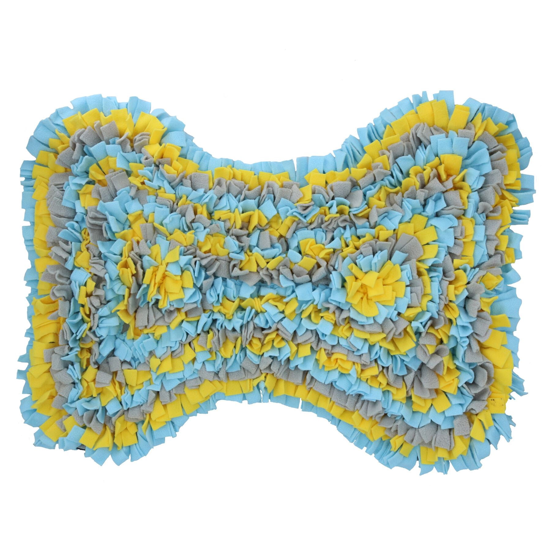 Bone Dog Fluffle Rummaging Treat Finder Mat Interactive Dog Puzzle Play ...