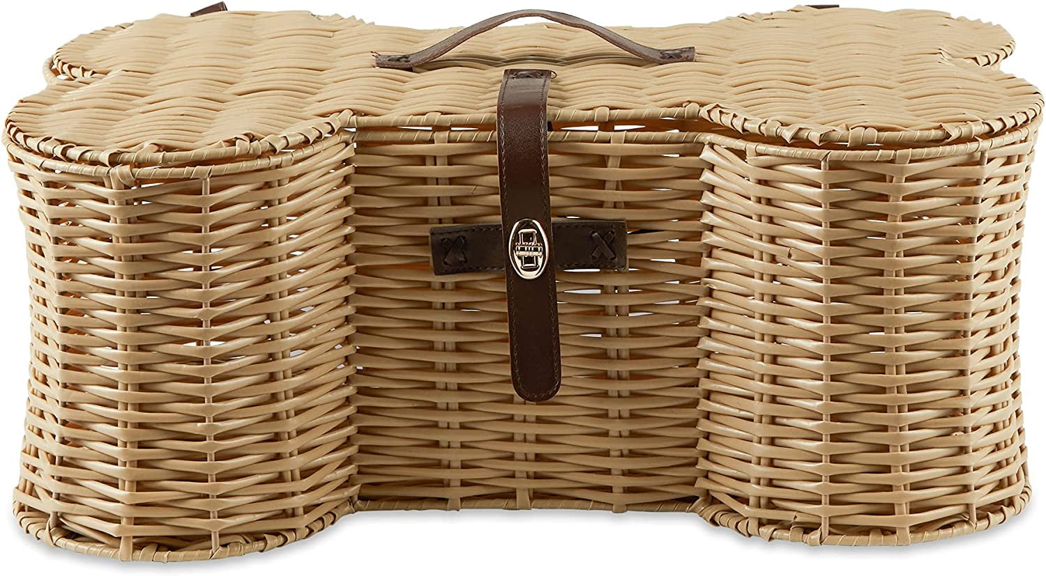 Bone Dry Pet Storage Collection Toy Basket, Large, 24x15x9", Brown ...
