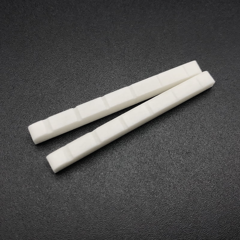 Bone Electric Guitar Bridge Nut 42mm/43mm Bone Bridge Nut for 6 Strings ...