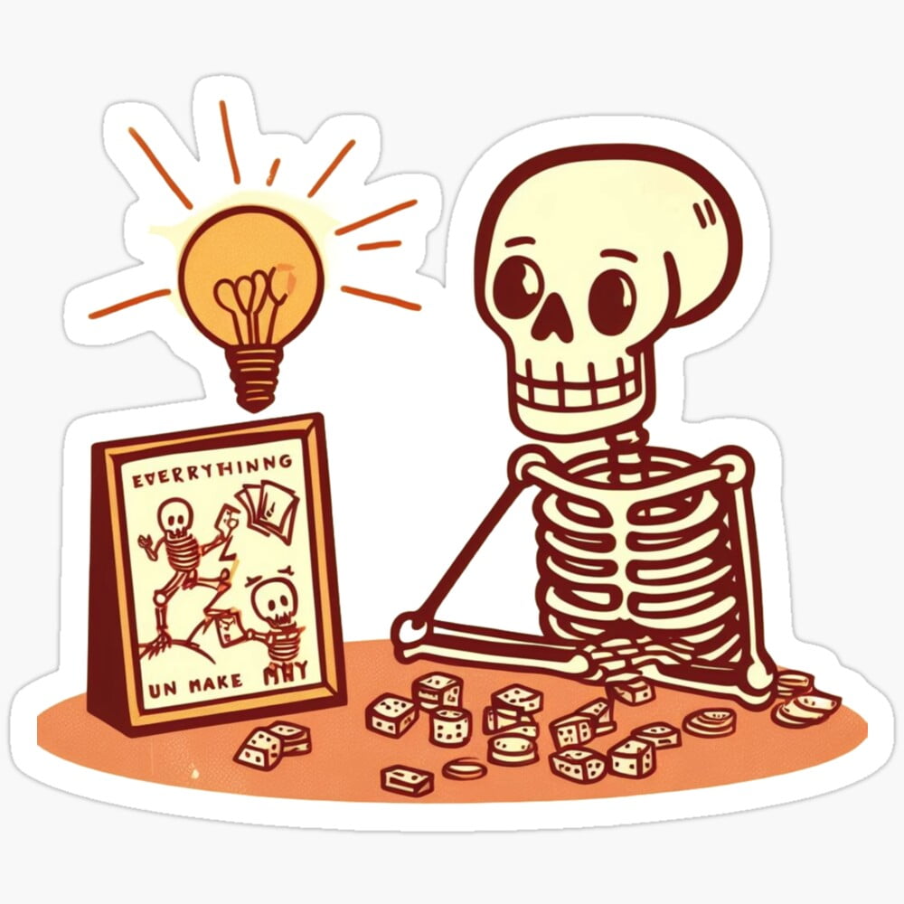 Bone Gambit Stickerphone Decal Water Bottle Stickers, Vinyl Stickers ...