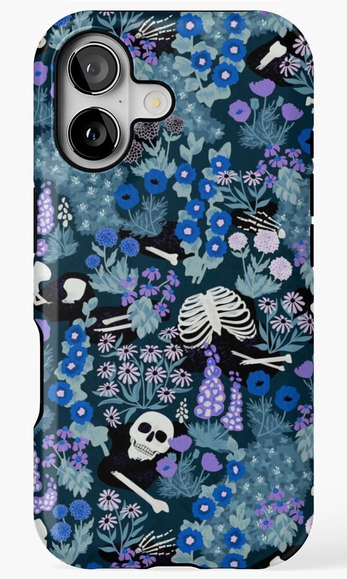 Bone Garden Midnight Seance Gothic Memento Mori Phone Case for iPhone ...
