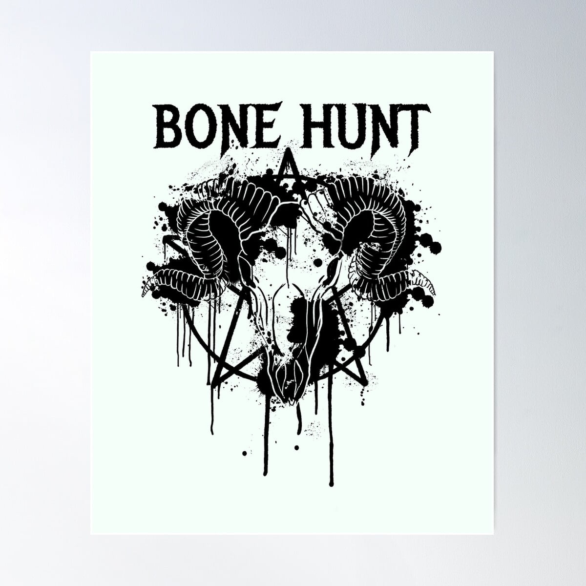 Bone Hunt #Taxidermy #Skull #Bones Poster Wall Art, Modern Wall Decor ...