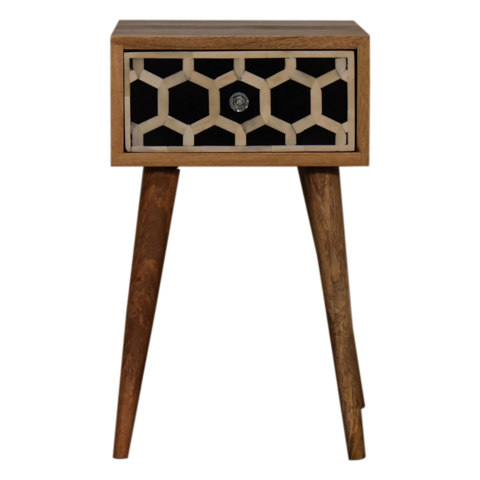 Bone Inlay, Solid Wood Bedside / Bedroom Function, Modern Aesthetic ...