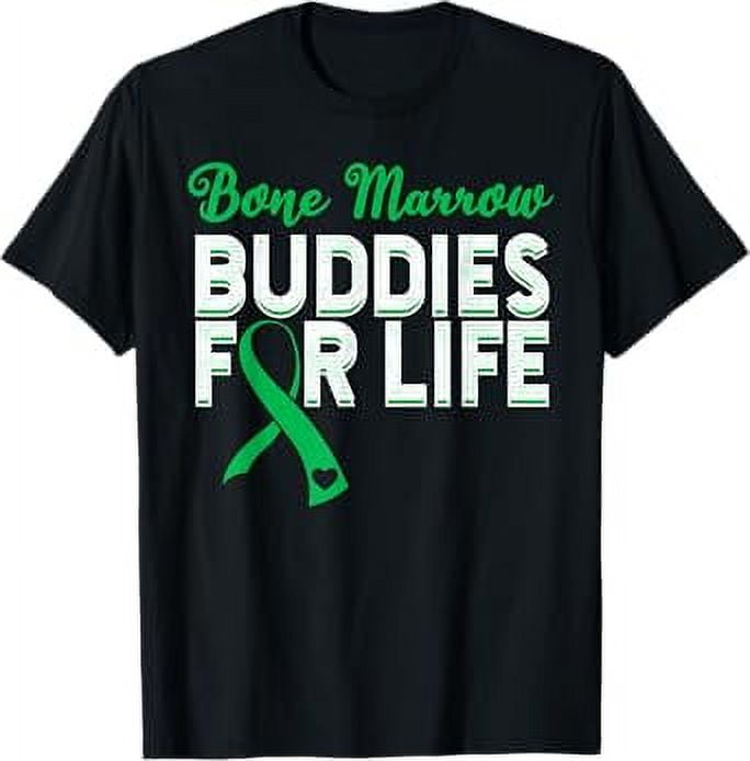 Bone Marrow Transplant Donator Life Organ Donor Green Ribbon T-Shirt ...