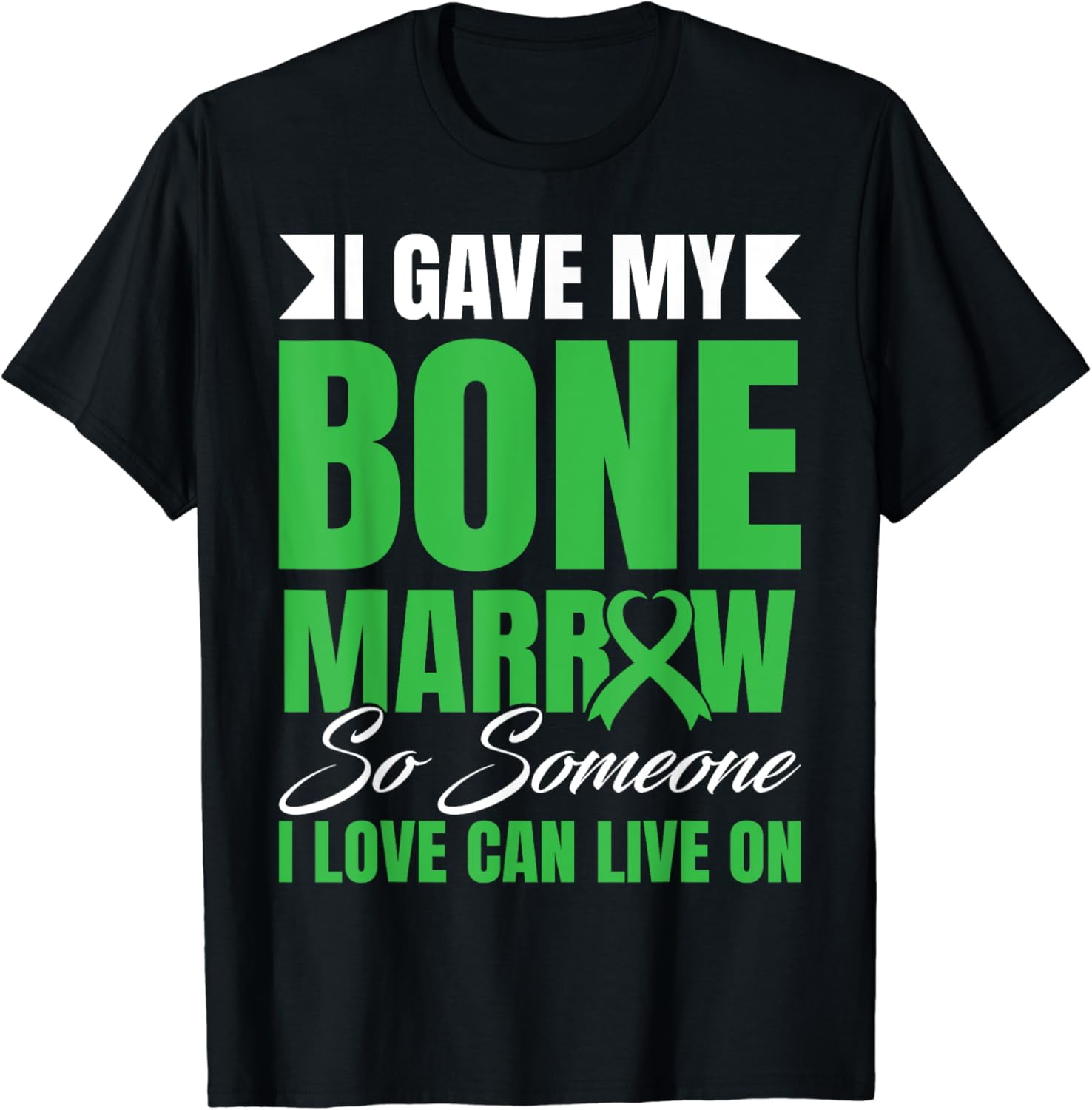 Bone Marrow Transplant Warrior Bone Marrow Cancer Donation T-Shirt ...