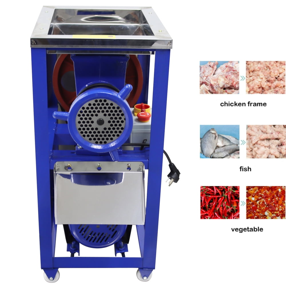 Bone Meat Crusher Grinder Electric Feed Processor Mincer Fish Chicken ...