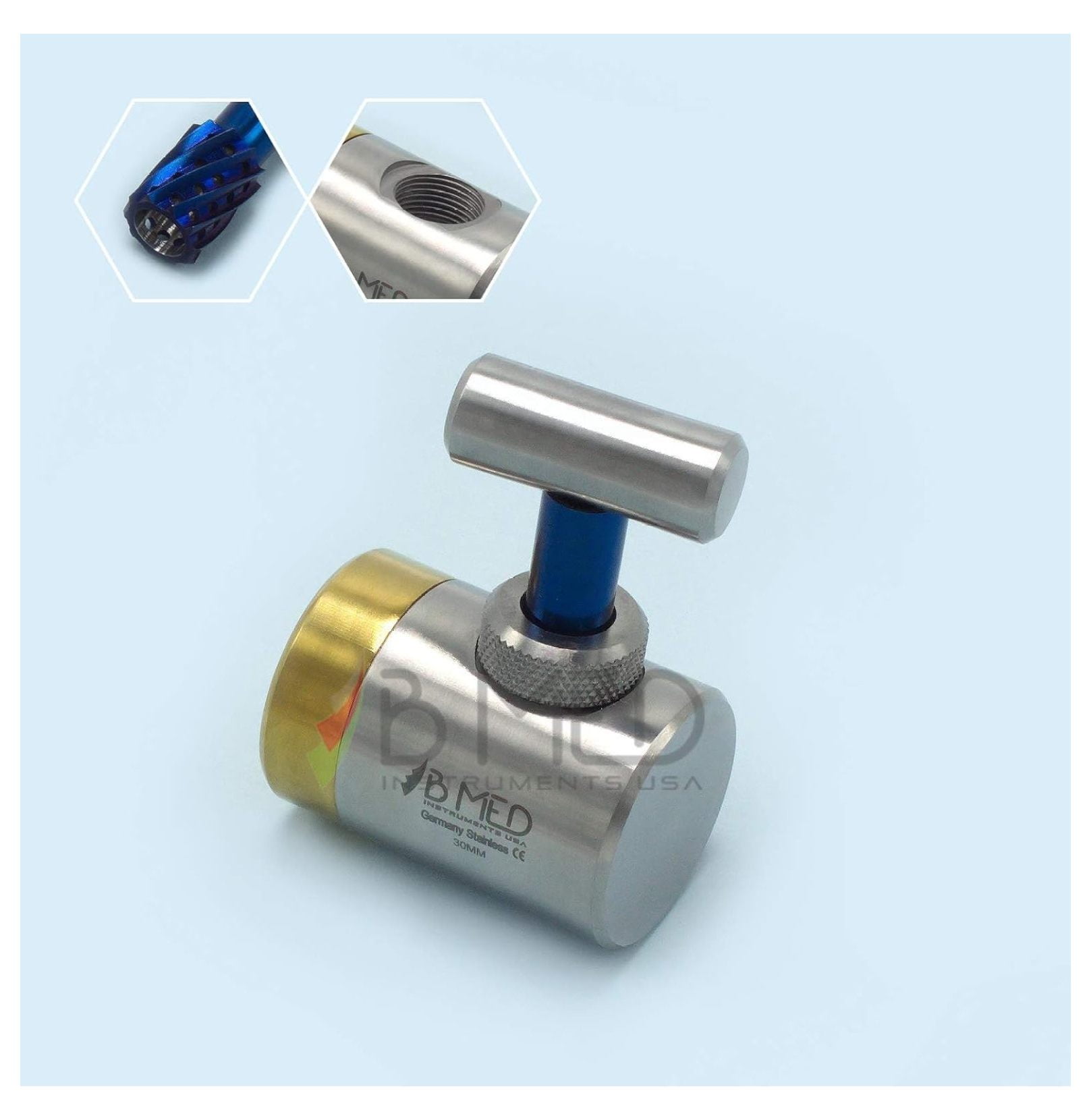 Bone Morselizer Mill Crusher Grinder Titanium - Walmart.com