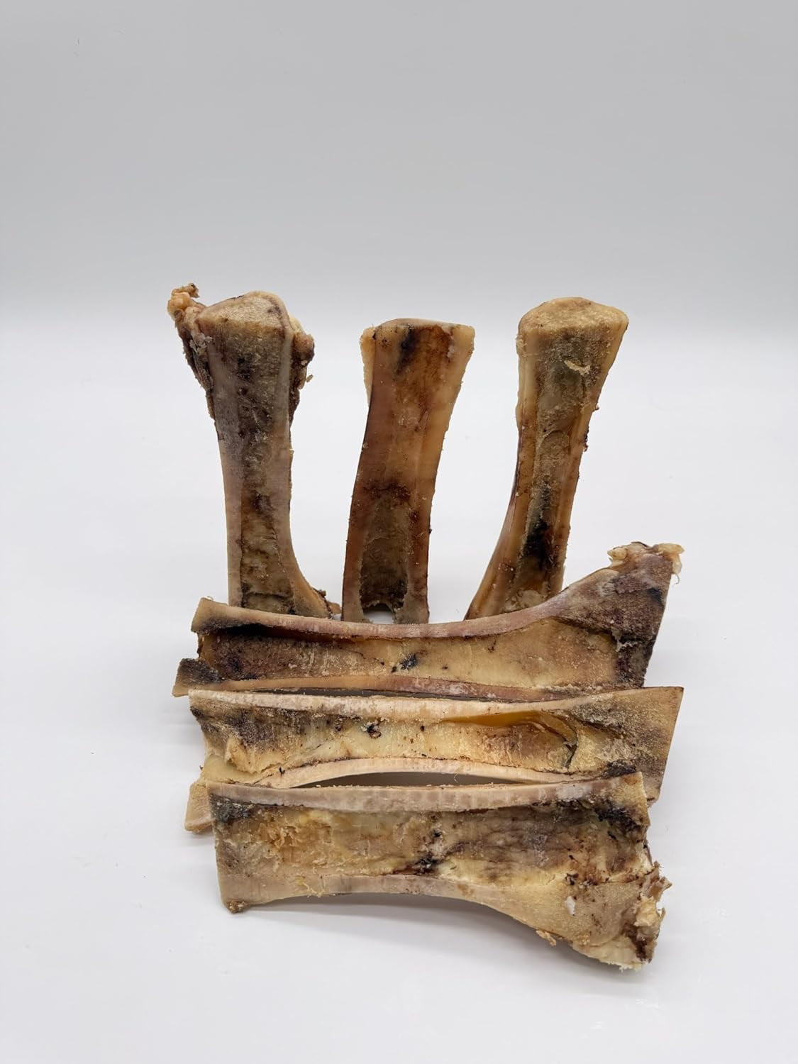 Bone Natural Beef Marrow Canoe Style Bone, USA Made, One Ingredient ...