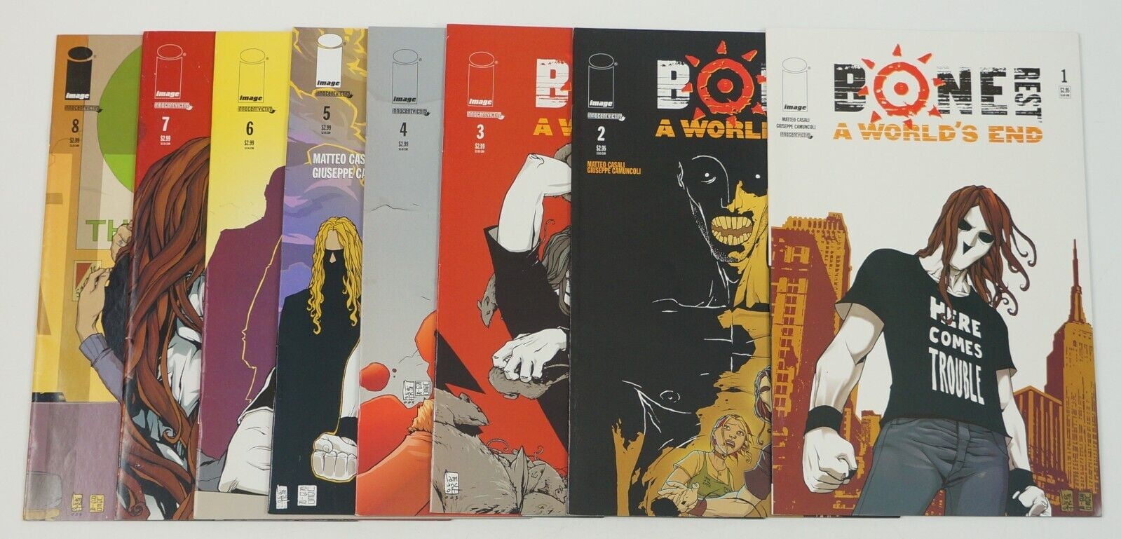 Bone Rest: A World's End #1-8 VF/NM complete series ; Image - Walmart.com