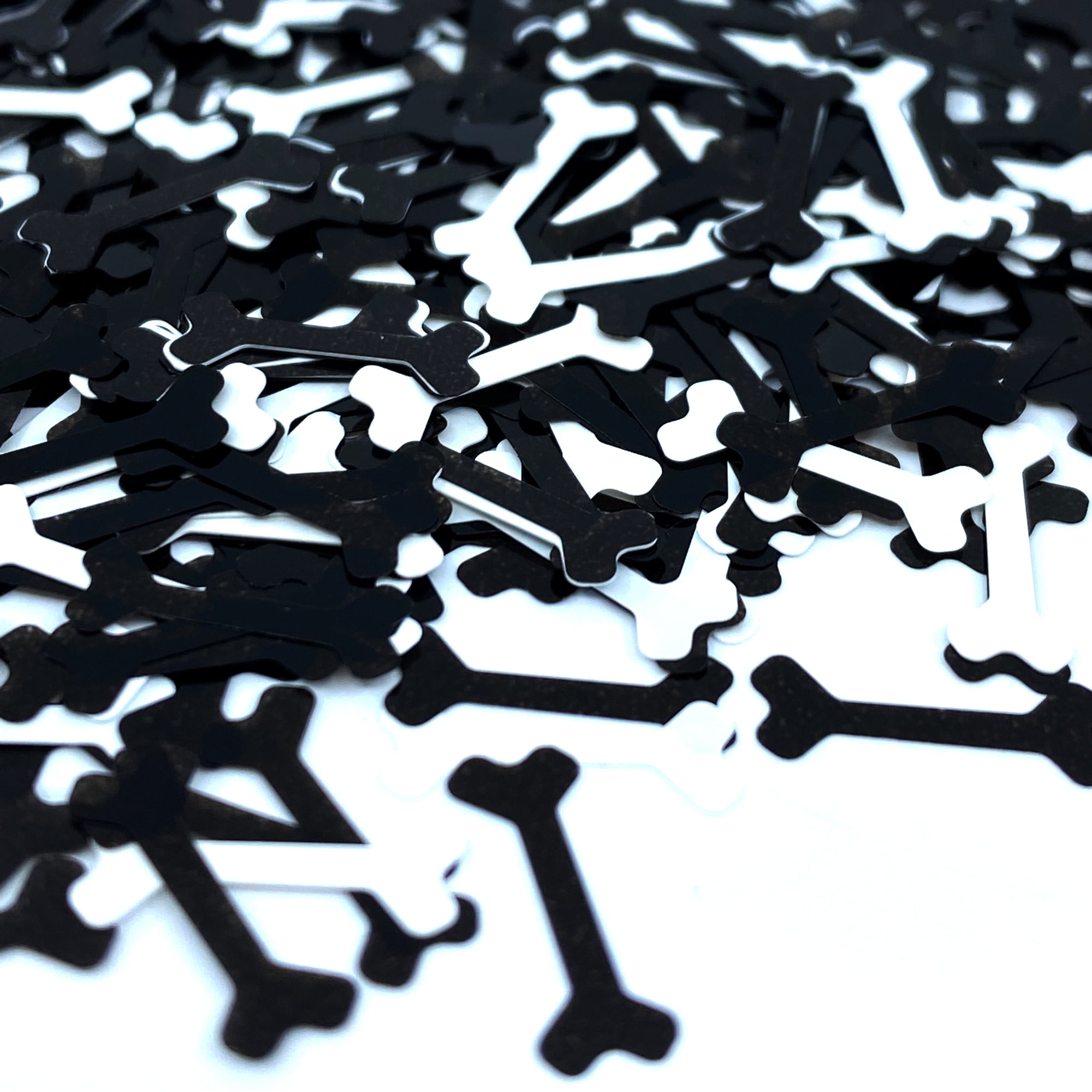 Bone Shape Color Mix Glitter Confetti (1oz = 28g) - Walmart.com