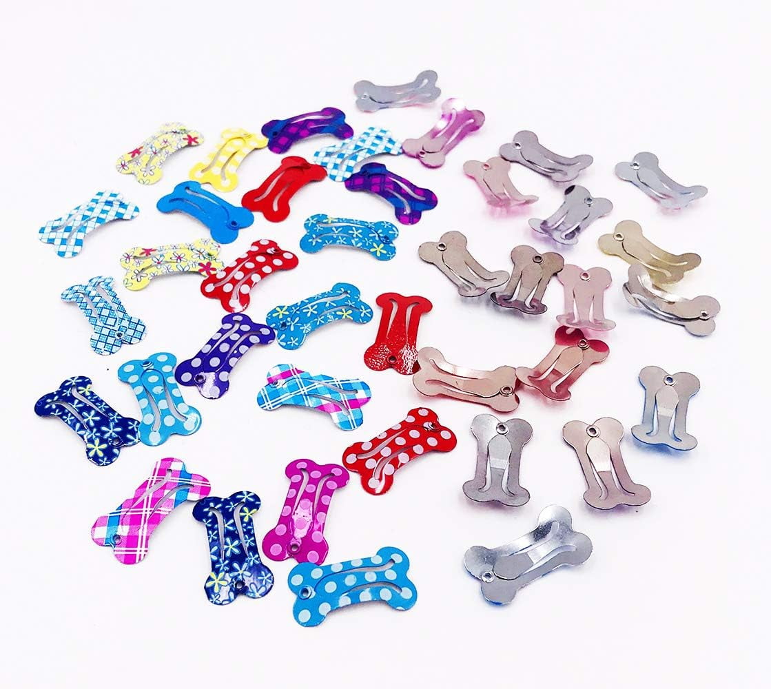 Bone Snap Hair Clips Pet Grooming Products Dog Cat Hair Accessories ...