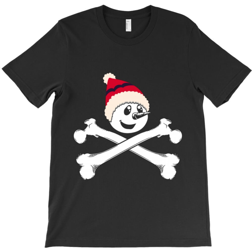 Bone Snowman Funny Christmas Holiday Graphic T-Shirt G9252, Up to 5XL ...