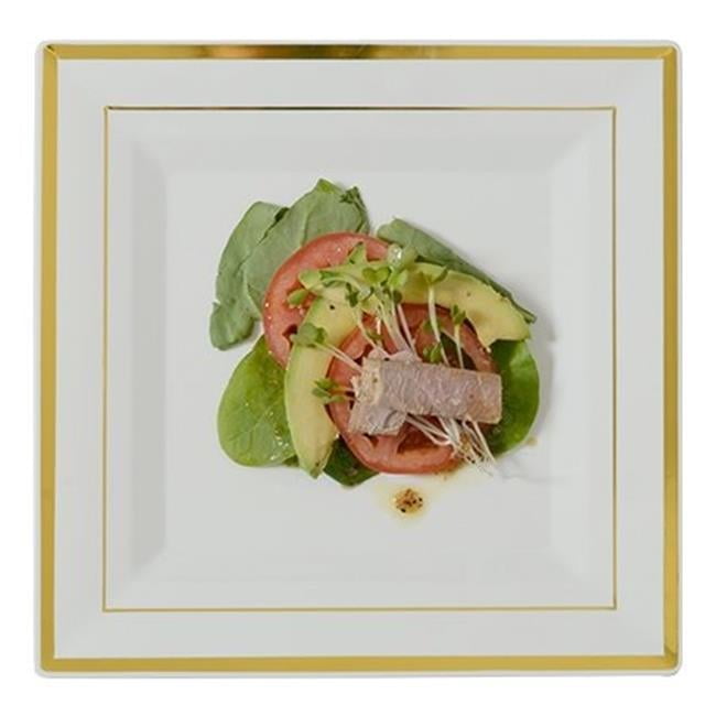 Bone Square Dinner Plate - Walmart.com