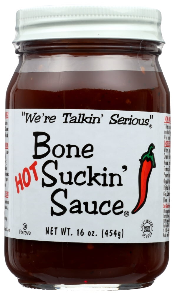 Bone Suckin' Sauce, Bonesuckin-Bone-Sauce-Hot, 16 Oz. - Walmart.com