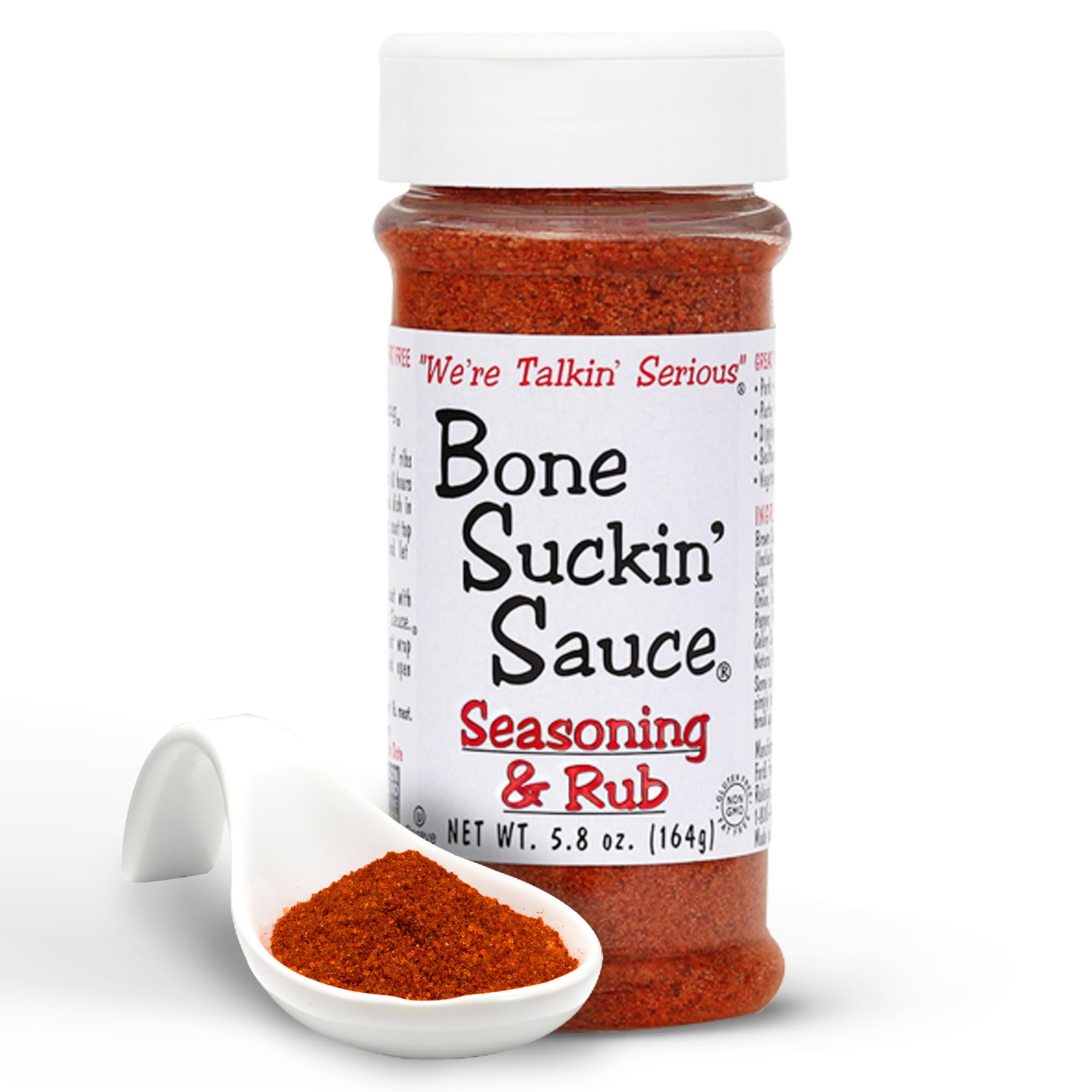 Bone Suckin' Seasoning & Rub, Original Blend, 5.8 Oz, Rubs, Dry Pork ...