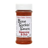 Bone Suckin Seasoning & Rub, Pork & Beef Flavoring, Smoke Meat, Spices ...