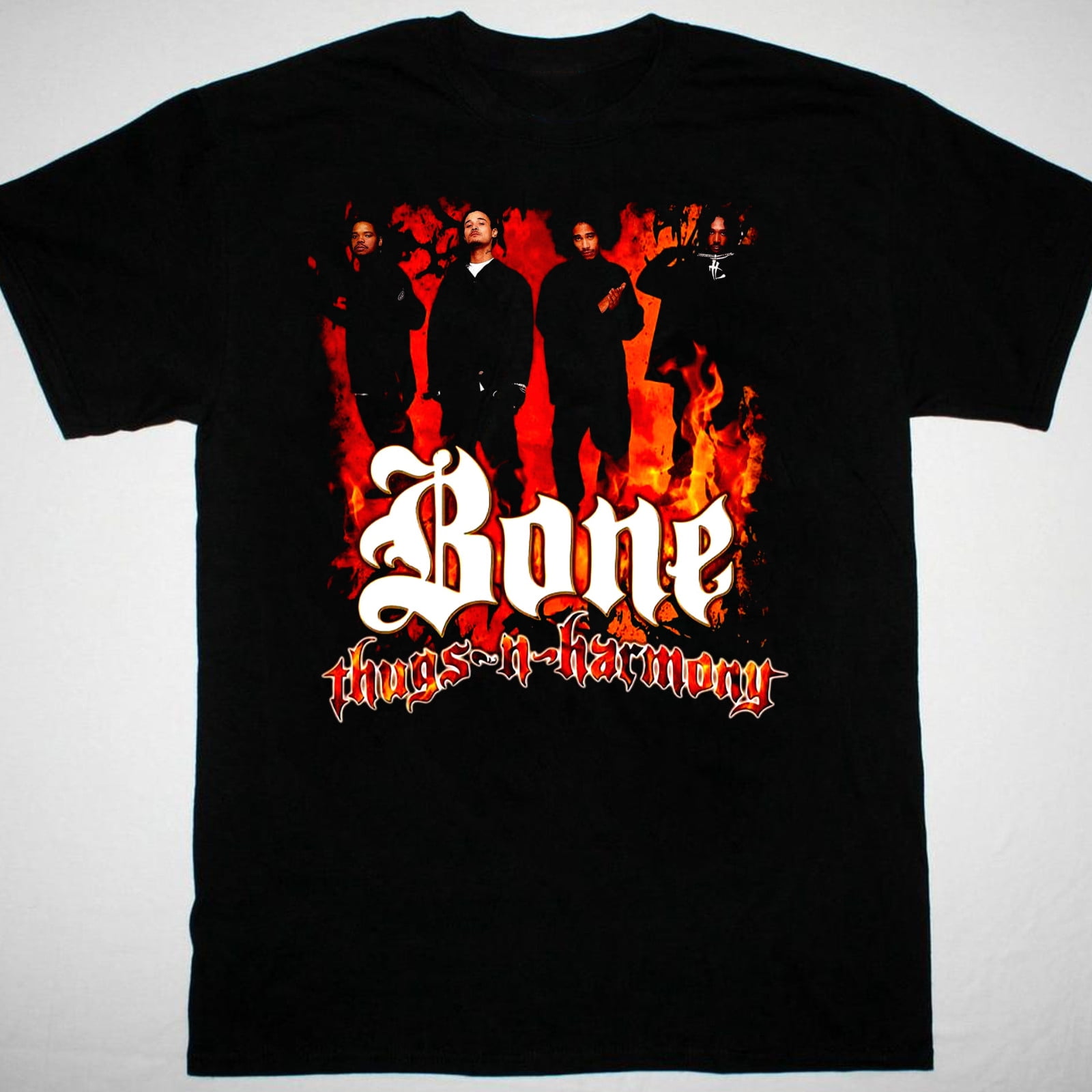 Bone Thugs N Harmony Men T-shirt Black Cotton Unissex All Sizes S-5XL ...