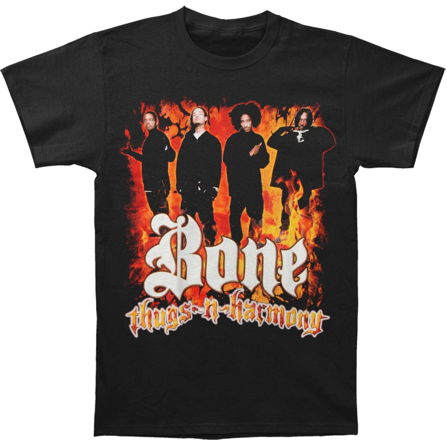 Bone Thugs-N-Harmony Men's Classic Slim-Fit T-Shirt L - Walmart.com