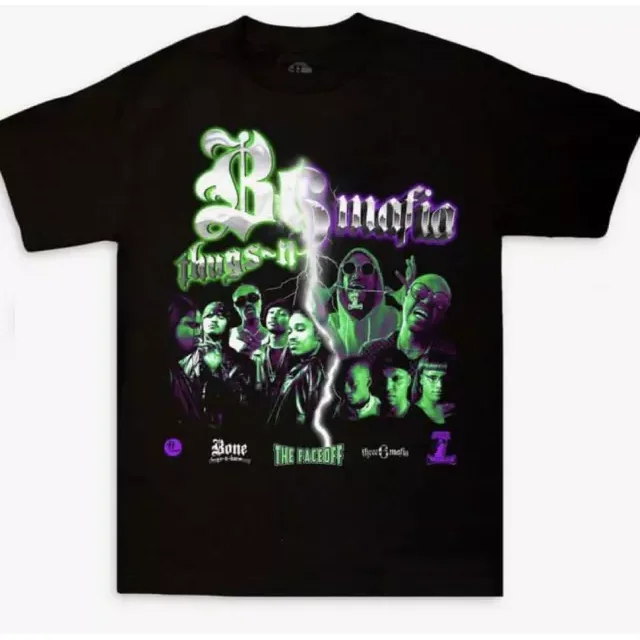 Bone Thugs-N-Harmony and Three 6 Mafia Limited Edition T-Shirt I063 ...