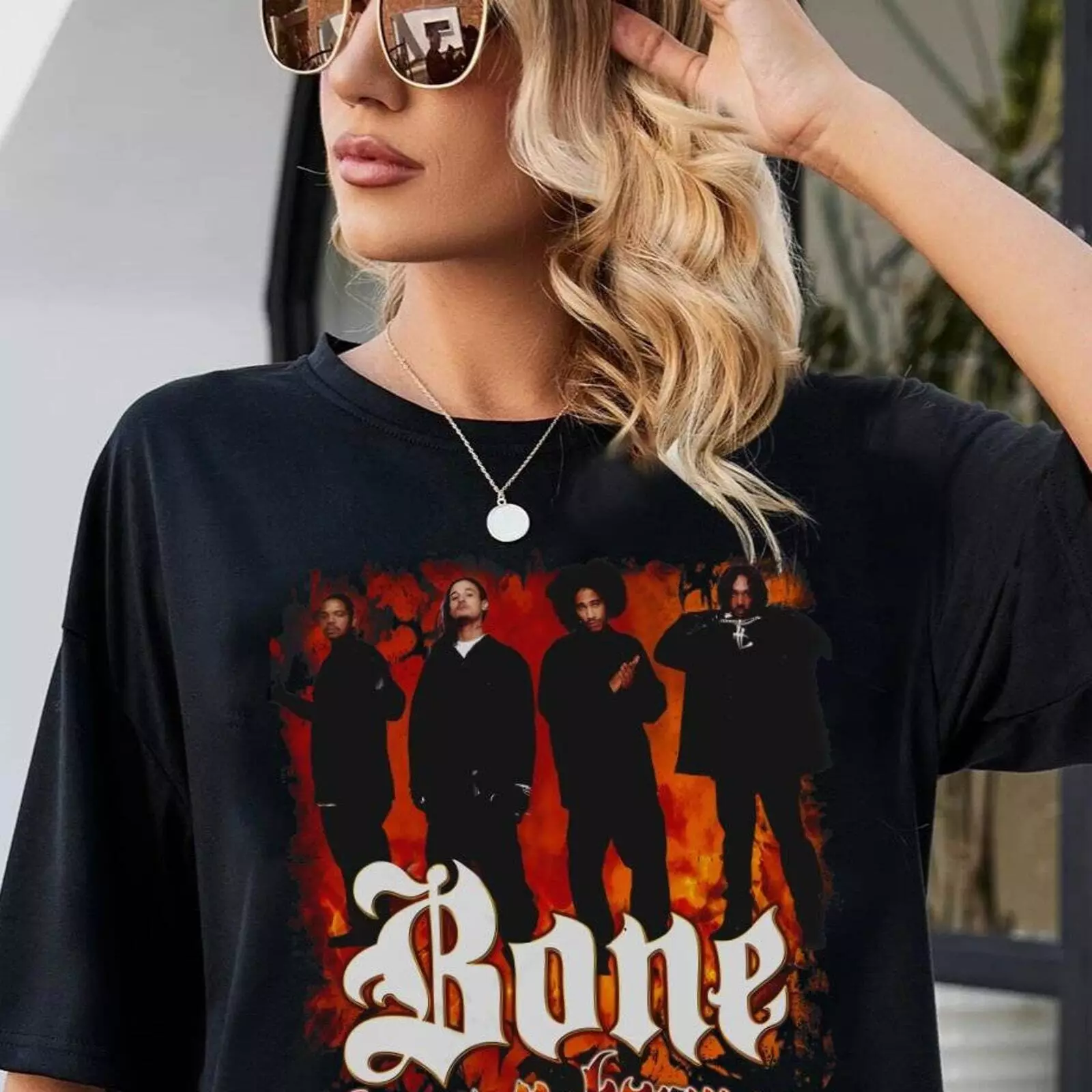 Bone Thugs-n-harmony Two-sided Unisex Shirt Rapper Bizzy Bone Shirt ...