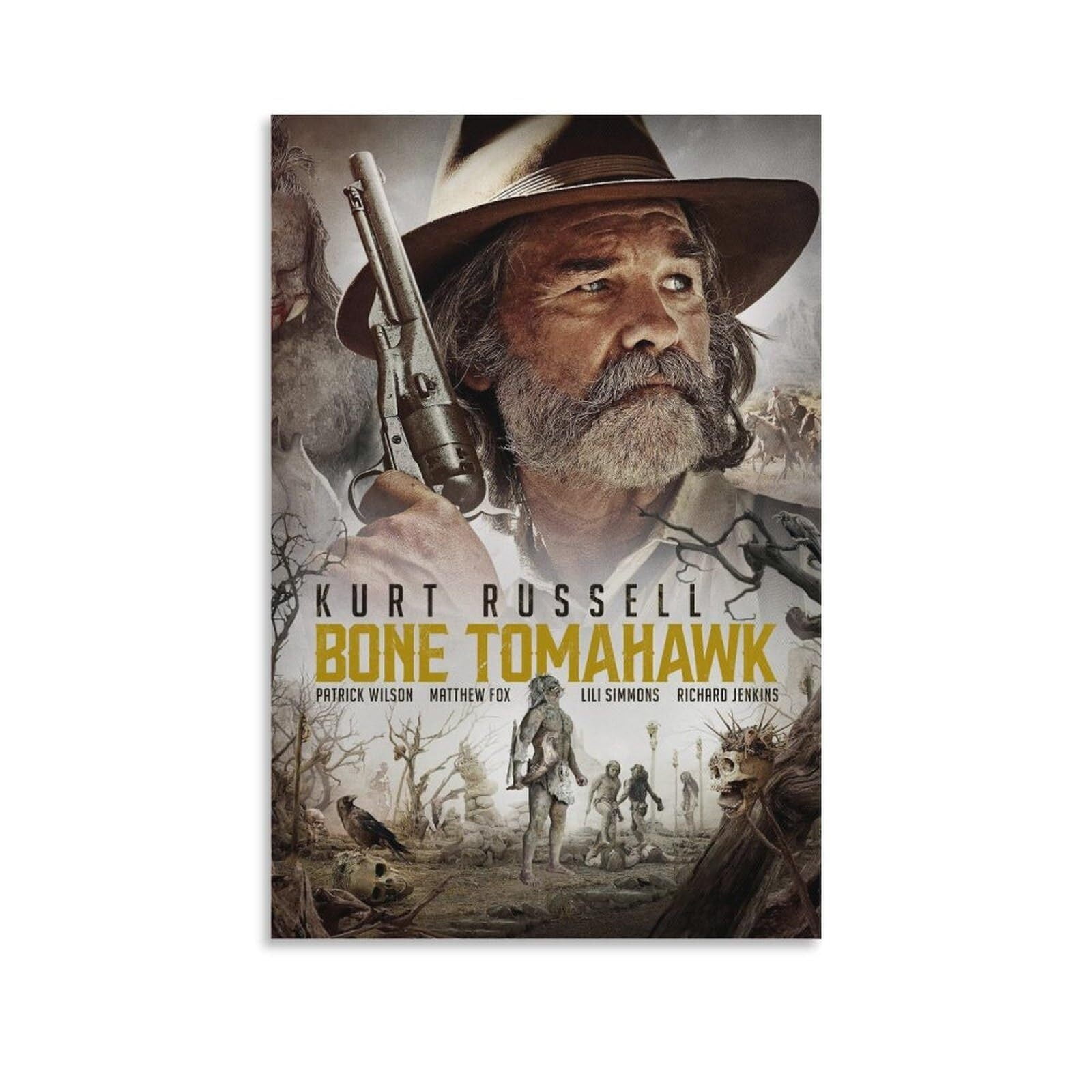 Bone Tomahawk(film), Wall Painting for Living Room Canvas Posters Art Prints Decor Poster ...