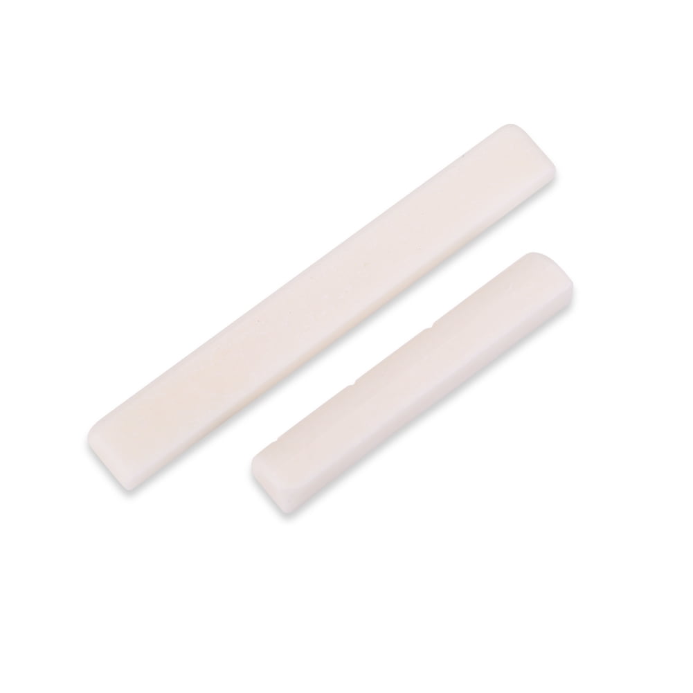 Bone Ukulele Bridge Saddle and Nut for 4 String Ukuleles Musical ...