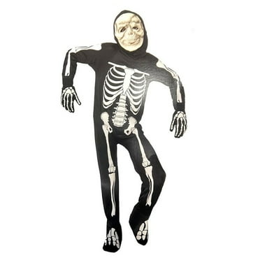 Children's Scary Skeleton Halloween Costume for Toddlers, Small Size ...