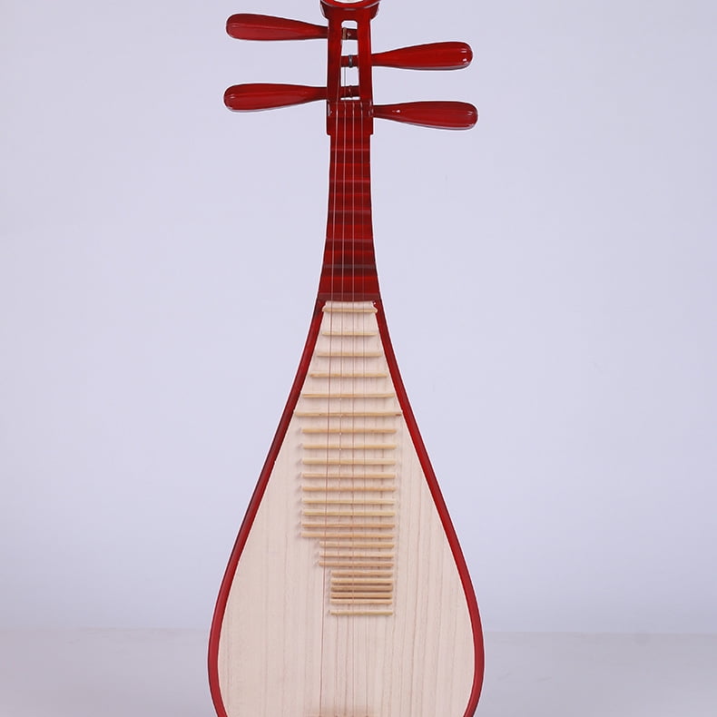 Bone flower pipa musical instrument grade examination rosewood carving ...