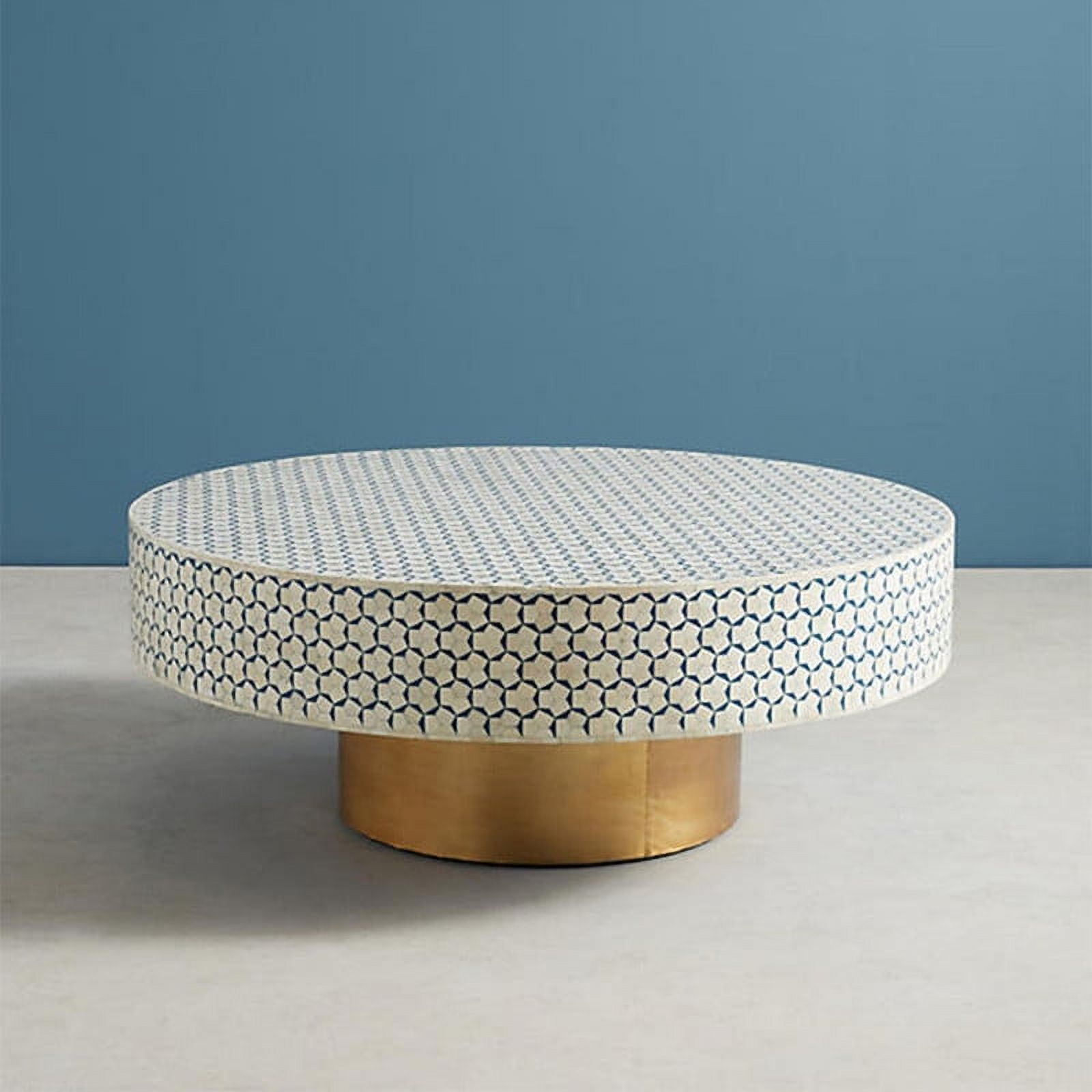 Bone inlay Coffee table - Walmart.com
