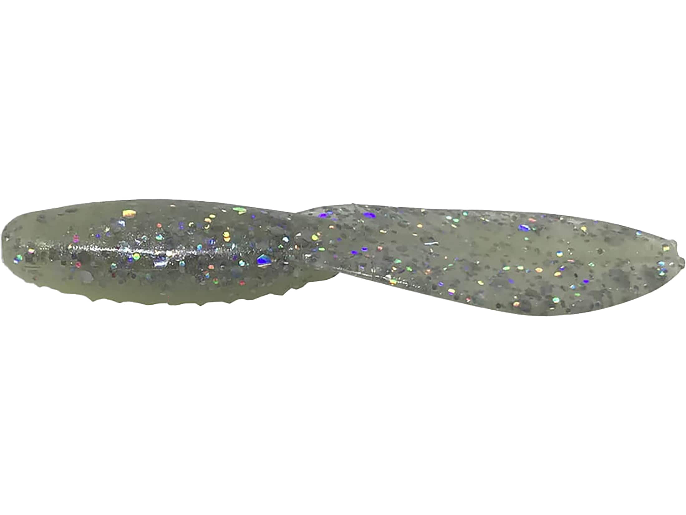 BoneHead Tackle Brush Glider Grub Moonshine Glow - Walmart.com