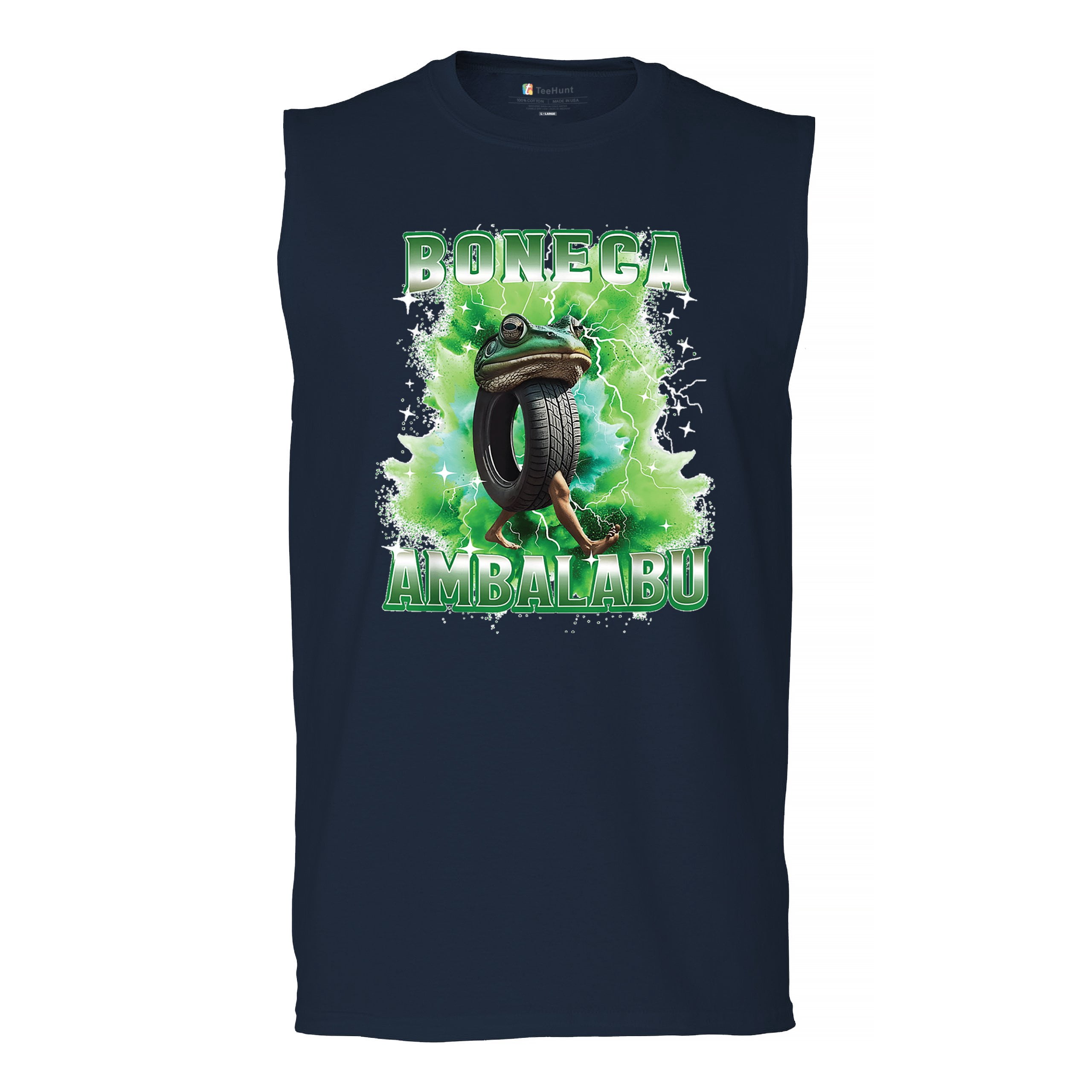 Boneca Ambalabu Men's Muscle Shirt Funny Italian Brainrot Gen Z Alpha ...