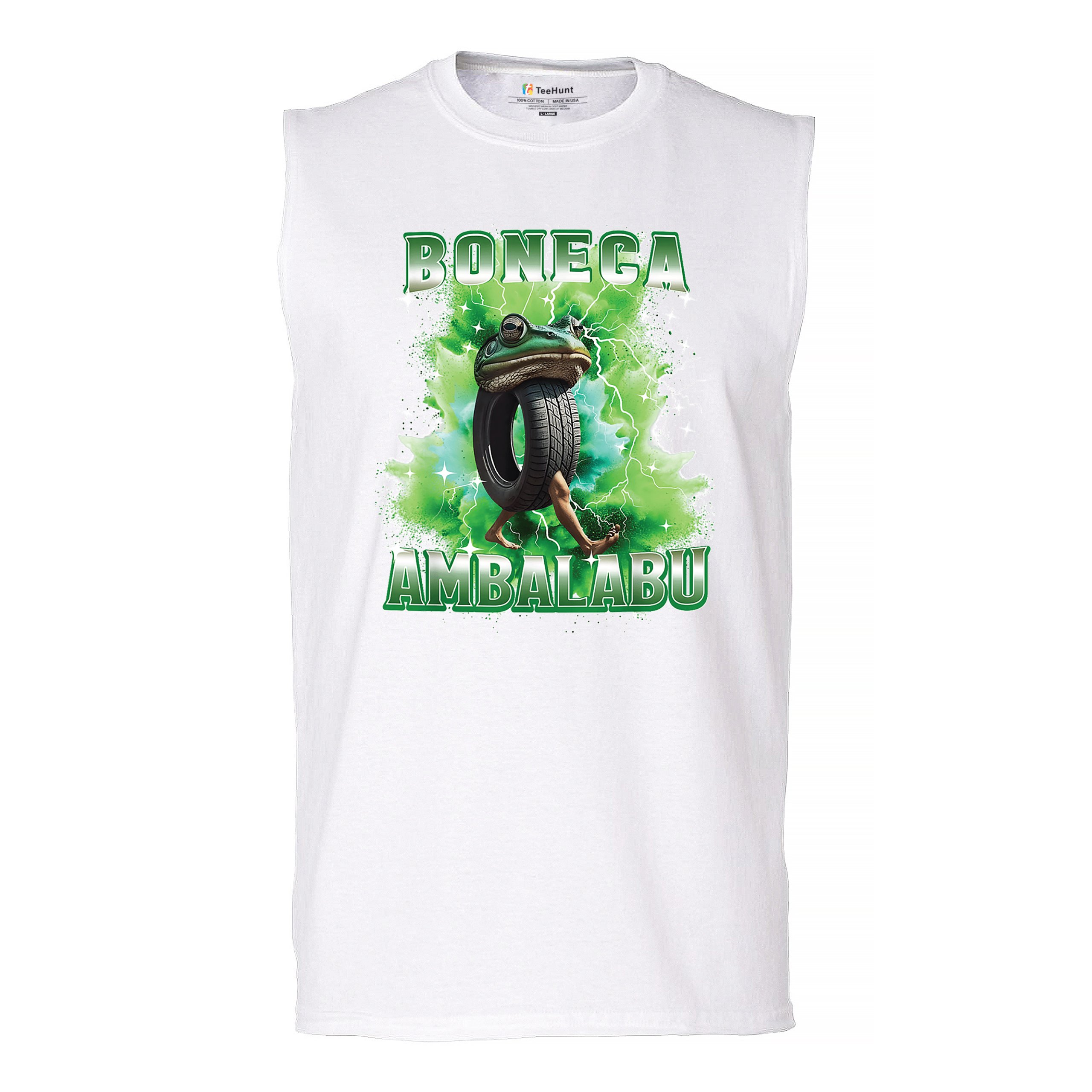 Boneca Ambalabu Men's Muscle Shirt Funny Italian Brainrot Gen Z Alpha ...