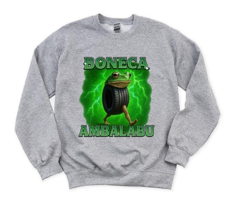 Boneca Ambalubu Funny Gen Z Meme Italian Brainrot Humor Cute Frog Viral ...