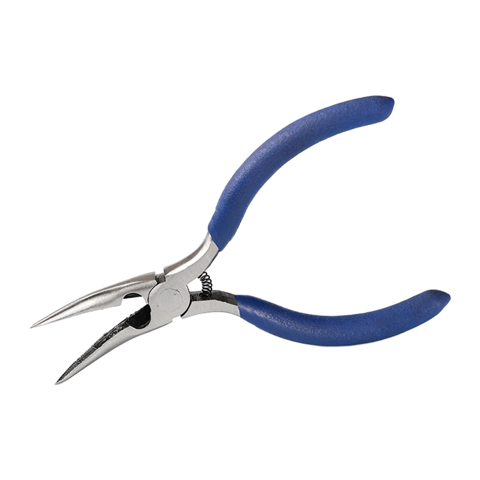 Boneless Plier,Heavy Duty Long Nose Plier with Spring Repair,Round Nose ...