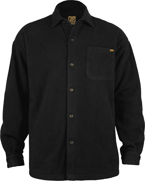 Bones Black And Gold Buttonup Fleece Jacket Xs-Blk - Walmart.com