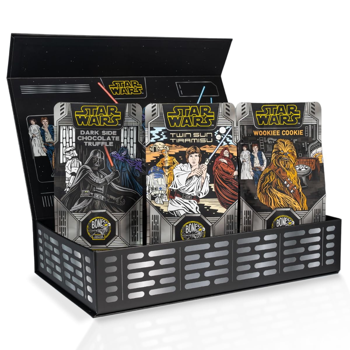Bones Coffee Company Star OKA4 Wars Collector's Box Sample Pack Gift ...