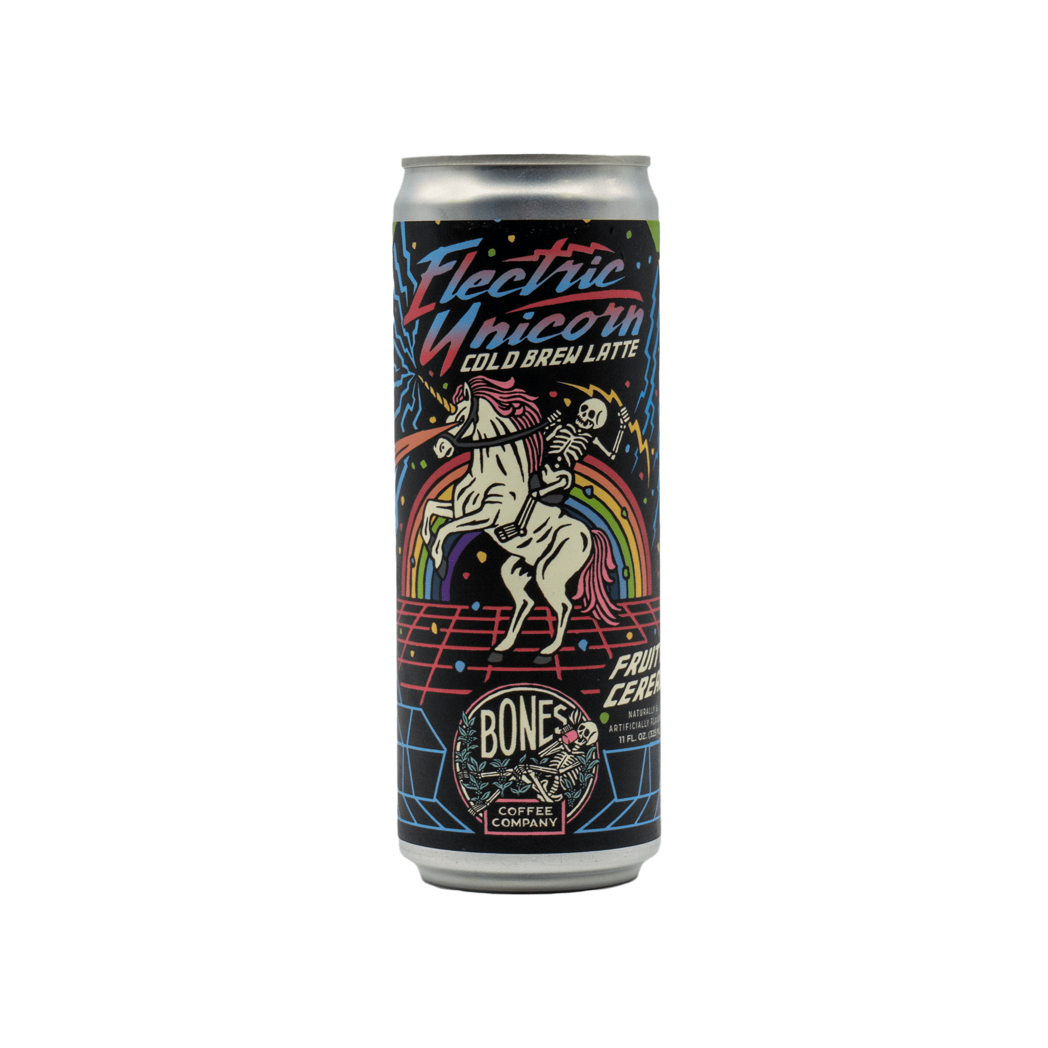 Bones Coffee Ready To Drink Cold Brew Coffee Can | 11 Fl Oz Electric ...